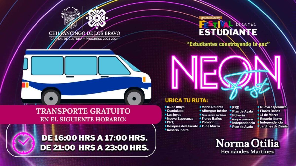 Transportistas anuncian servicio de transporte gratuito en dos horarios ...